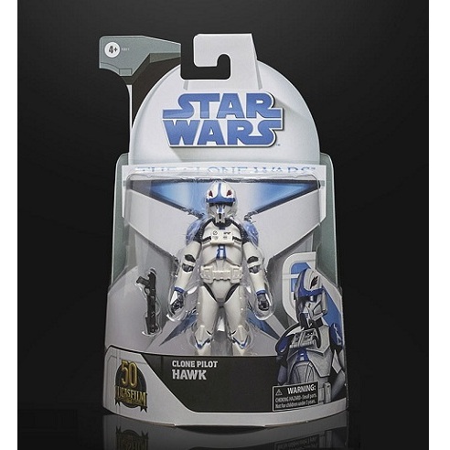 Star Wars The Black Series The Clone Wars Clone Pilot Hawk - Universe ...
